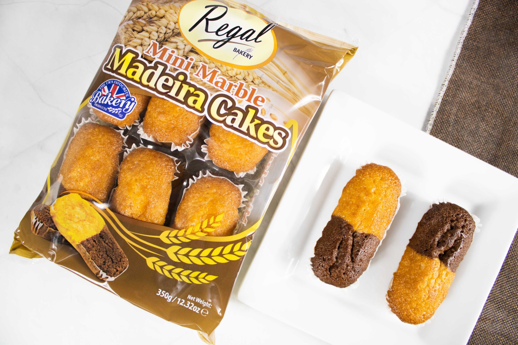 New Mini Marble Madeira Cakes - Regal Foods PLC